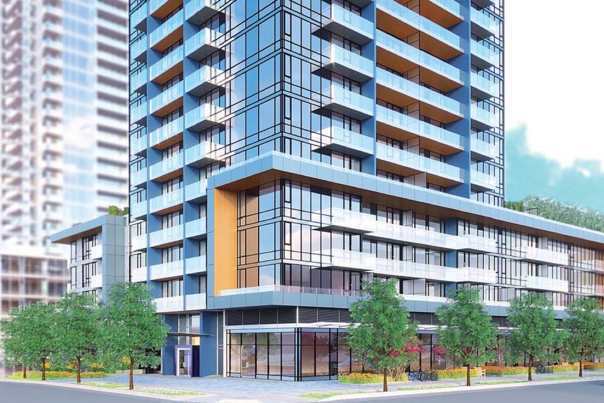 33-storey Whalley highrise, first of three phases, moves to public ...